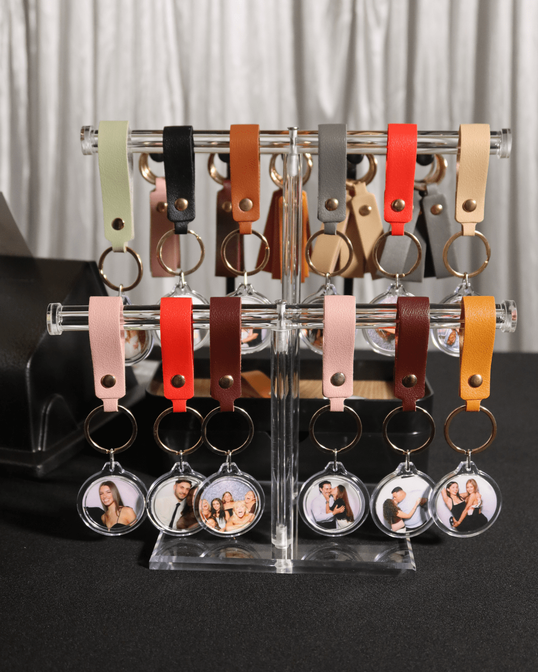 Keychain Station Sydney | Custom Photo Keychains for Weddings | Halo360